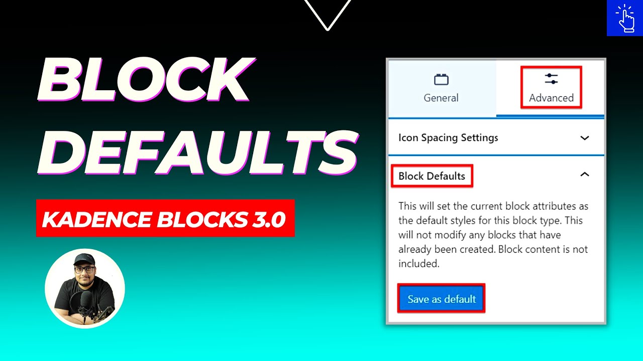 Block Defaults in Kadence Blocks 3.0 | Change Default State of a Block ...