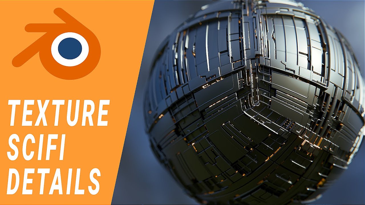 Texture Details Using Random Flow and Greeble Bake in Blender! #b3d - YouTube