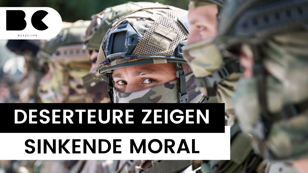 Zahlreiche Deserteure zeigen katastrophale Moral der Russen-Armee - YouTube