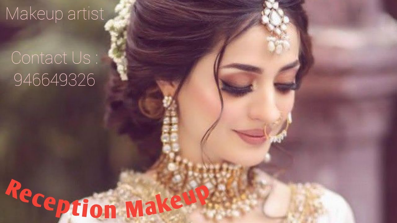 Reception Makeup Makeover - YouTube