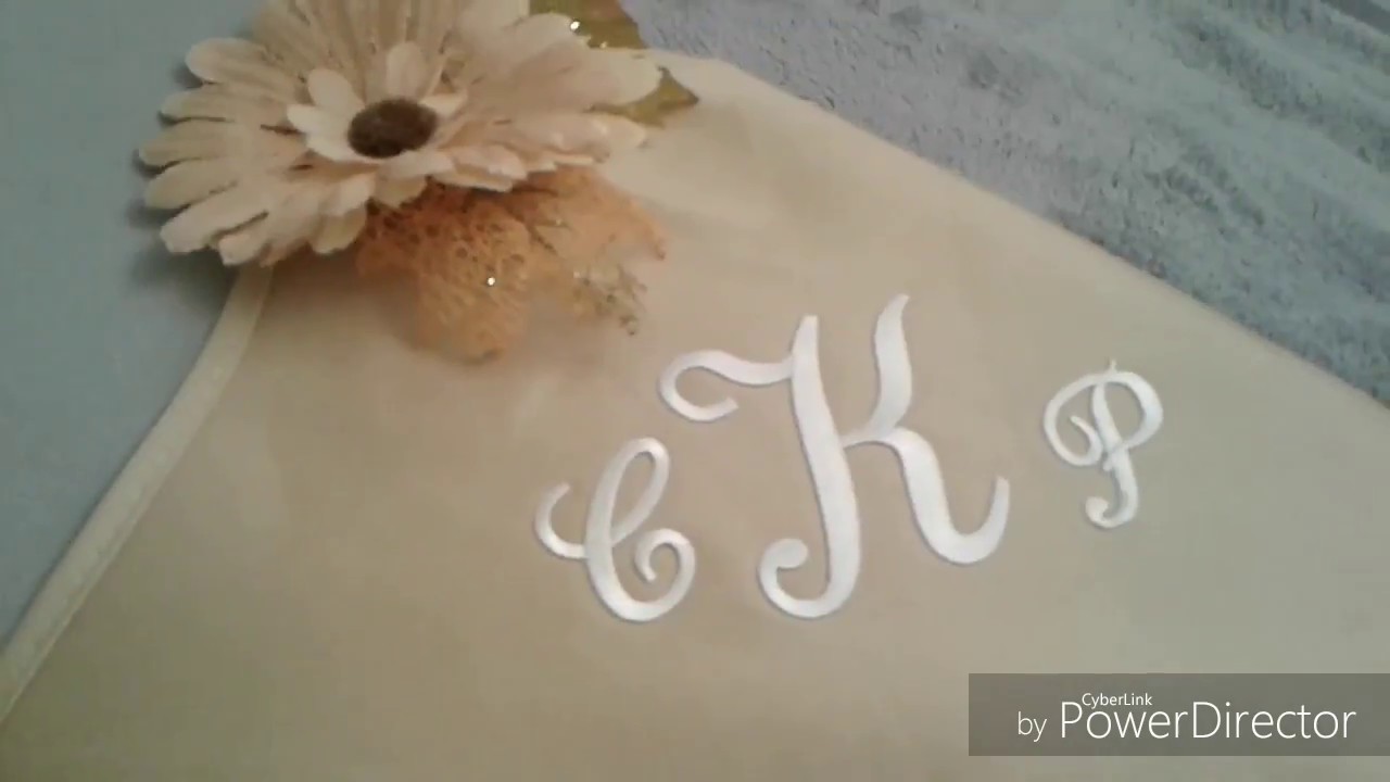 DIY Dollar Tree monogrammed fall apron - YouTube