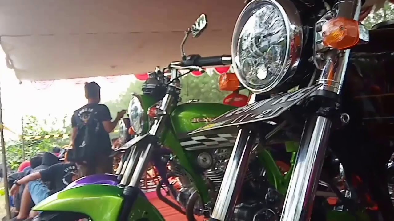 Modifikasi motor honda Cb inspirasi simpel - YouTube