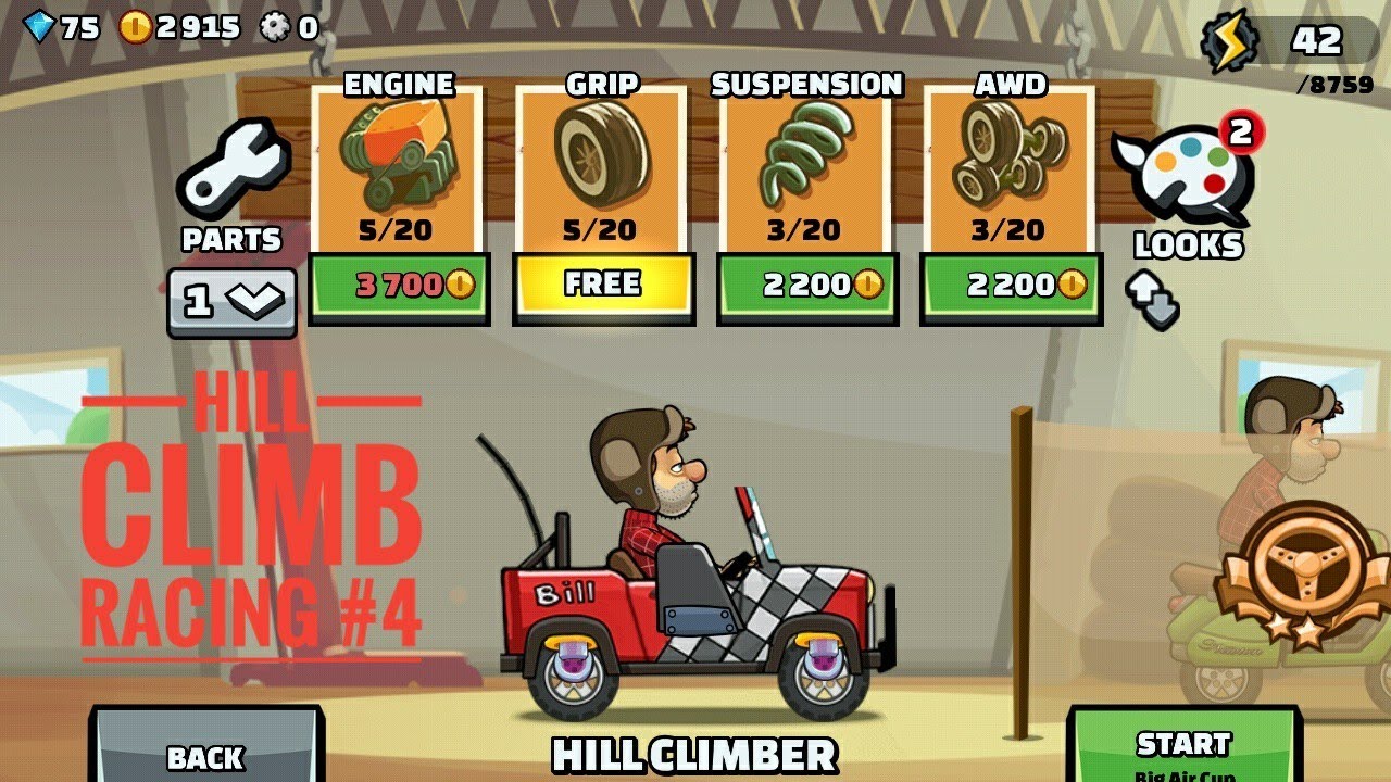 Hill Climb Racing #4 - YouTube