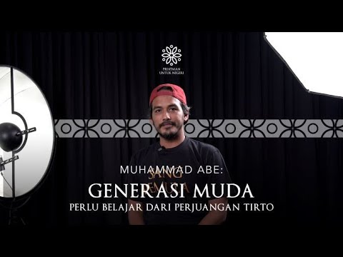 Muhammad Abe sebagai Tirto di Sang Pemula: Belajar Karakter sampai Ke ...