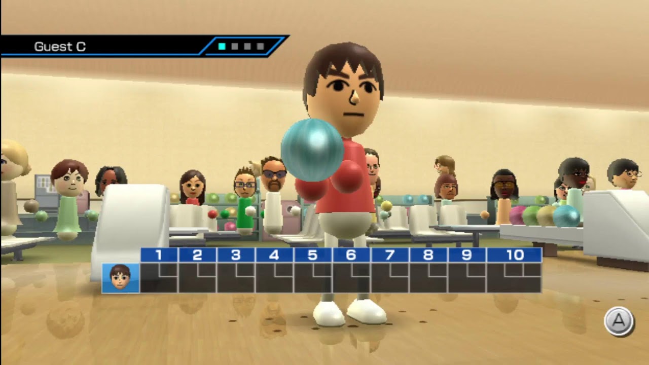 playing wii sports at 7 am - YouTube
