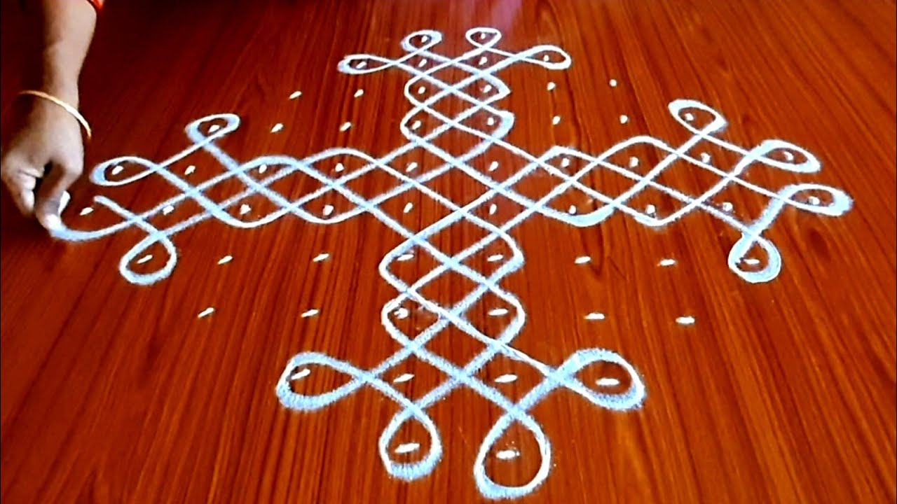 Melikala muggulu for every day/Traditional rangoli designs/sikku kolam ...