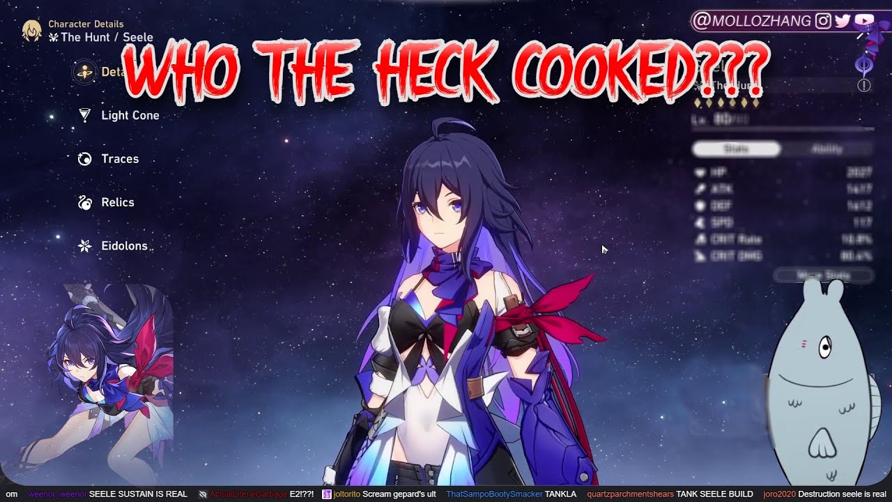 Seele EN VA Completely Loses It After Being Asked to Review This Seele ...