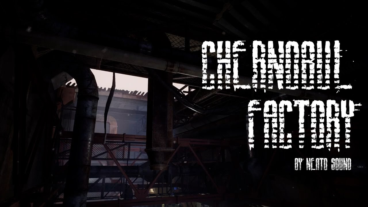 Chernobyl Abandoned Building Factory ☢️ Ambient Sounds to Relax / Study ...