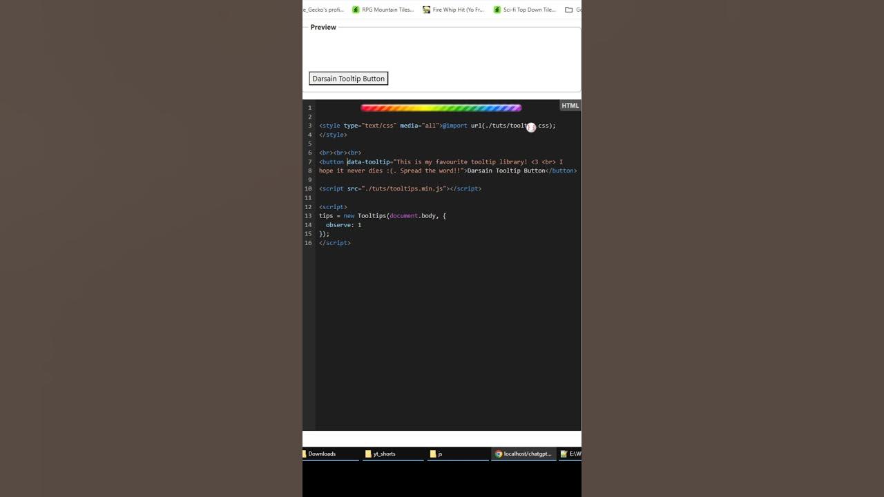 Please don't let this awesome HTML5 tooltip library die! #html #javascript #programming #webdev ...