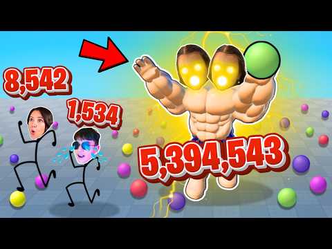 KASLI ECE DEV ADAMI YEDİ😊AYŞEM ECE ARI💥ARIGİLLER🐝ROBLOX EAT PIZZA GROW GIGACHAD