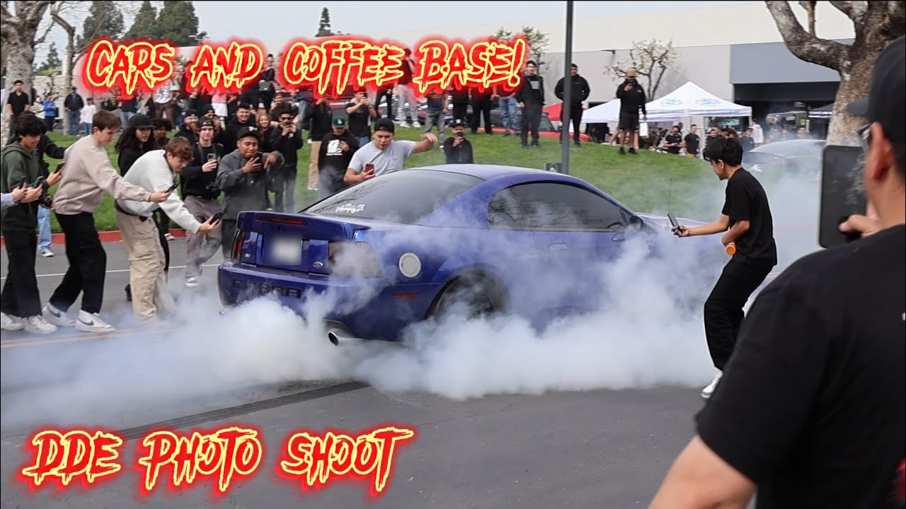 DDE photoshoot, cars and coffee Santa Ana - YouTube