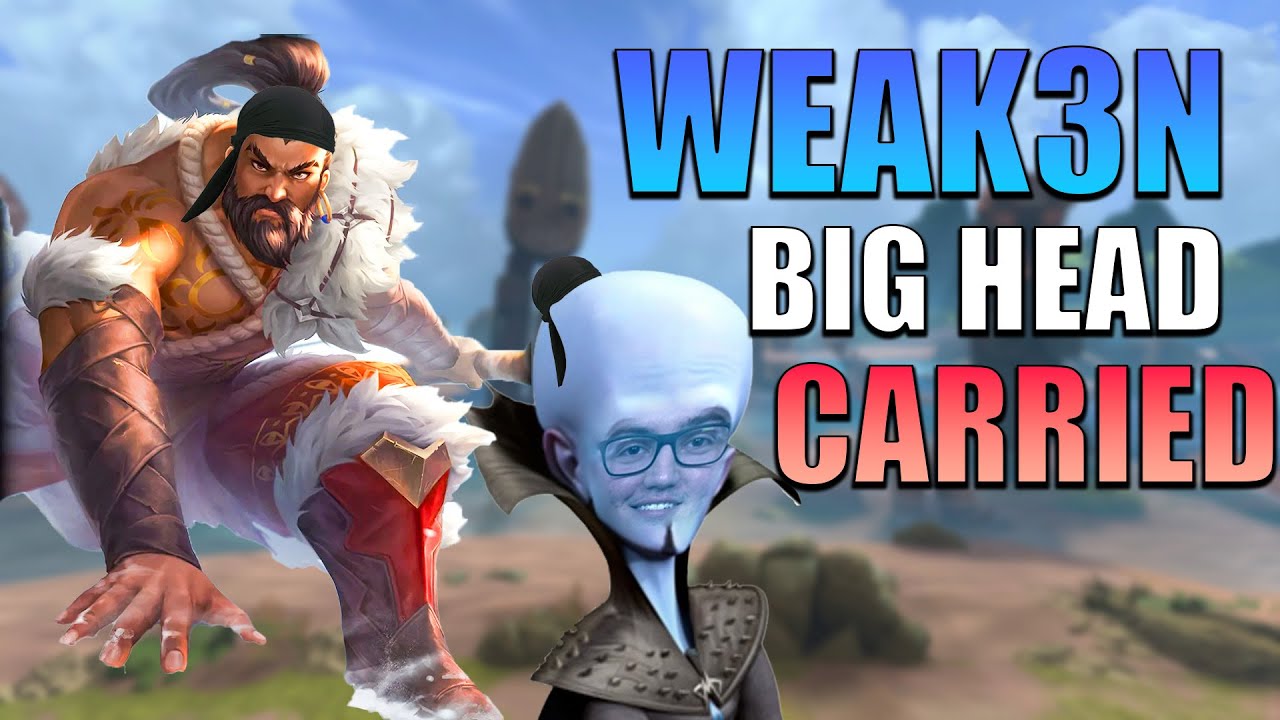 SMITE MASTER RANKED: MY RAMA CARRIED WEAK3N'S BIGHEAD - YouTube