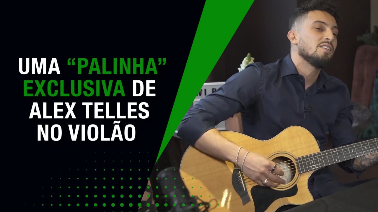 Alex Telles deu "show" no violão!!!! - YouTube