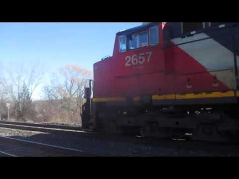 CN 2657 Trenton Ontario (February 5, 2024) - YouTube