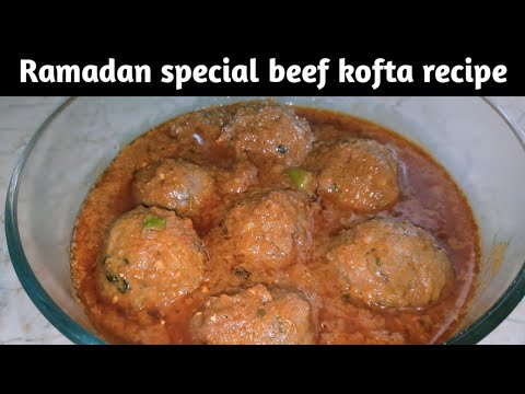 Ramadan special beef kofta recipe | quick and easy recipe | Cook new ...