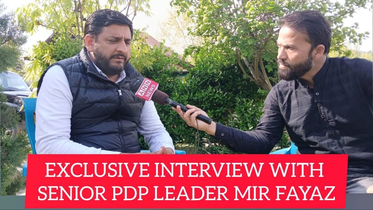 Exclusive Interview With Senior Leader PDP And Lok Sabha Candidate For ...