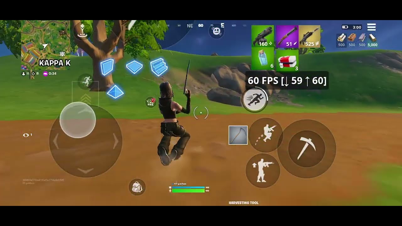 iPhone 13 Player | Fortnite Mobile (Gameplay) ON IOS | 60 FPS - YouTube