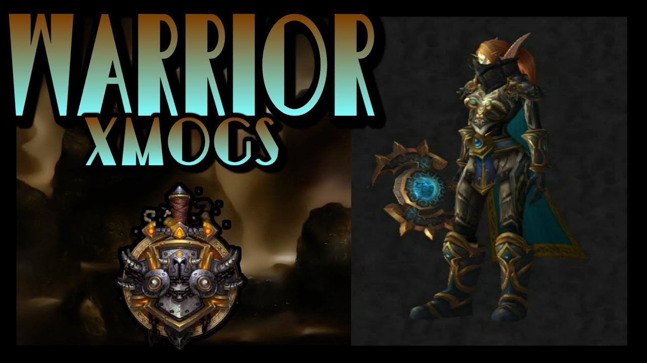 World of Warcraft - Warrior Transmogs - Lacerated Silver Xmog Set - YouTube