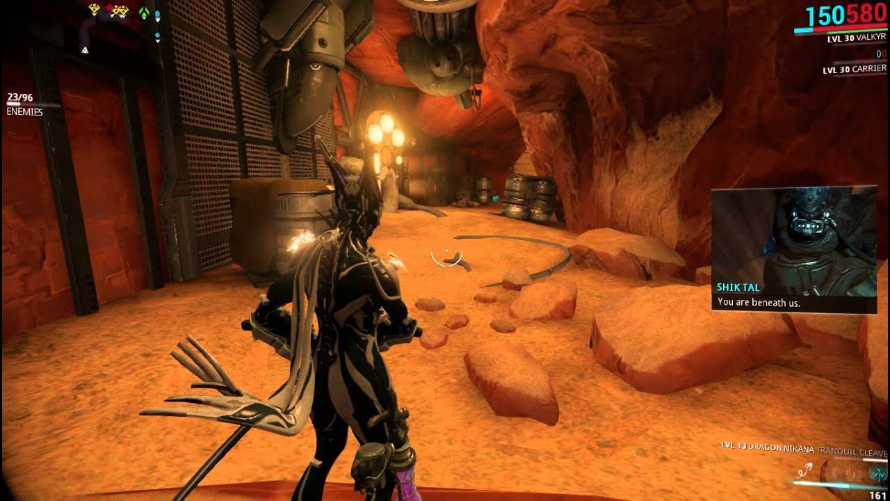 Warframe: Valkyr vs. Grustrag 3 - YouTube