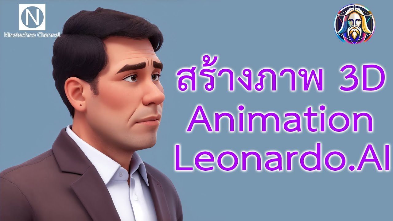 สร้างภาพ 3D Animation Style ด้วย Leonardo AI - YouTube