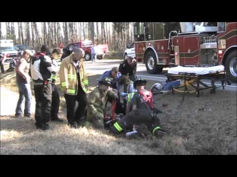 Holly Springs Fire In Action - YouTube