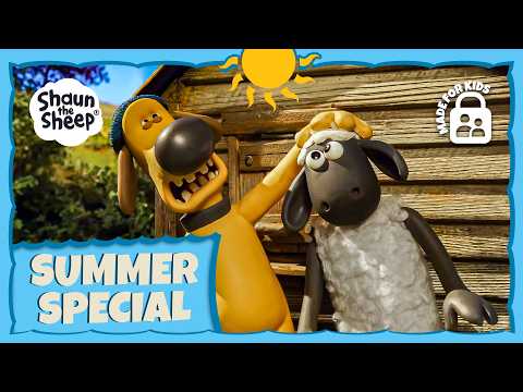 SHAUN'S CRAZY MISSION FOR PERFECT HAIR 🐑💇‍♂️✨ | Shaun the Sheep & Friends