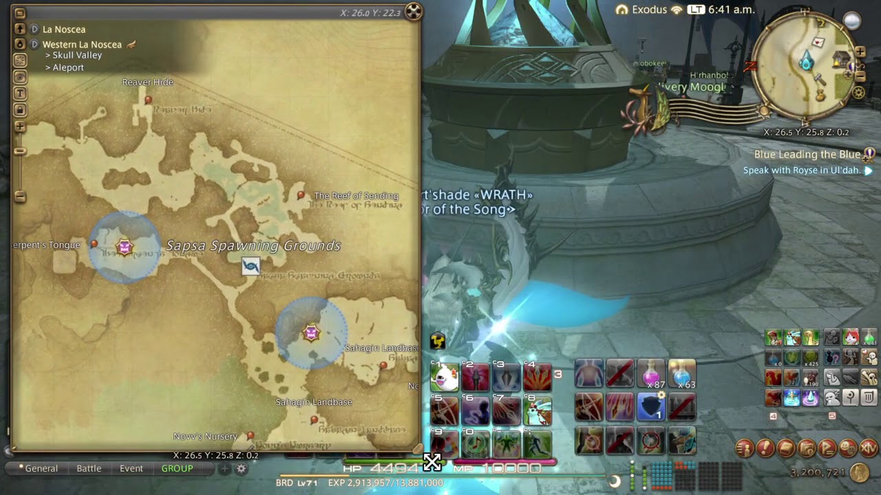 FINAL FANTASY XIV- Shelfeye Reaver Location - YouTube