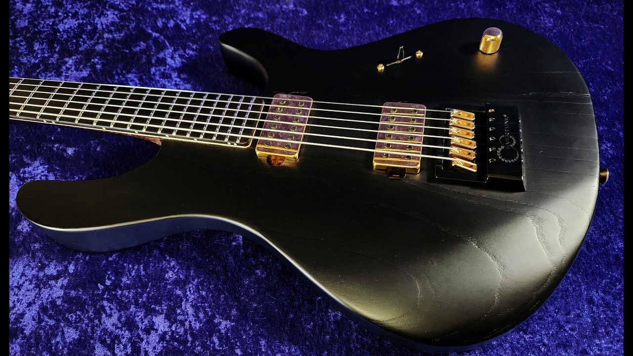 Drake Custom 28" Scale Baritone Guitar with Evertune Bridge FULL BUILD ...
