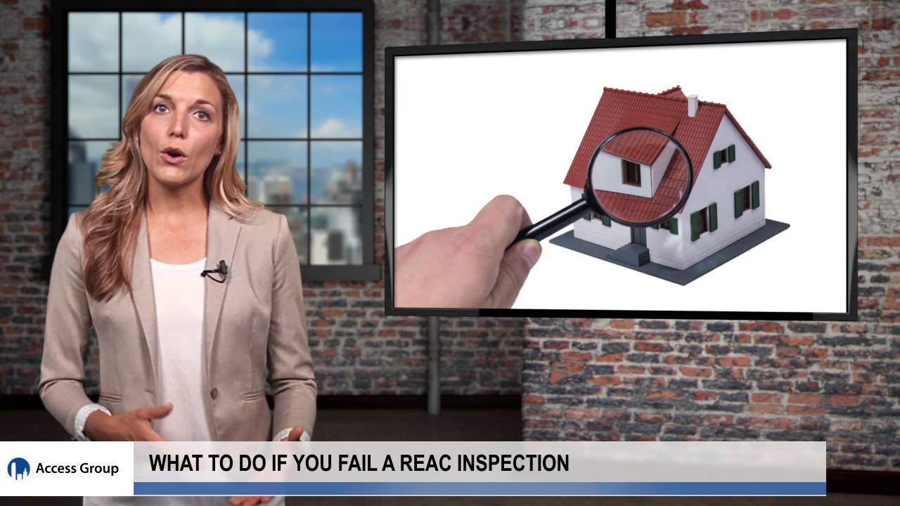 What To Do If You Fail a REAC Inspection - YouTube