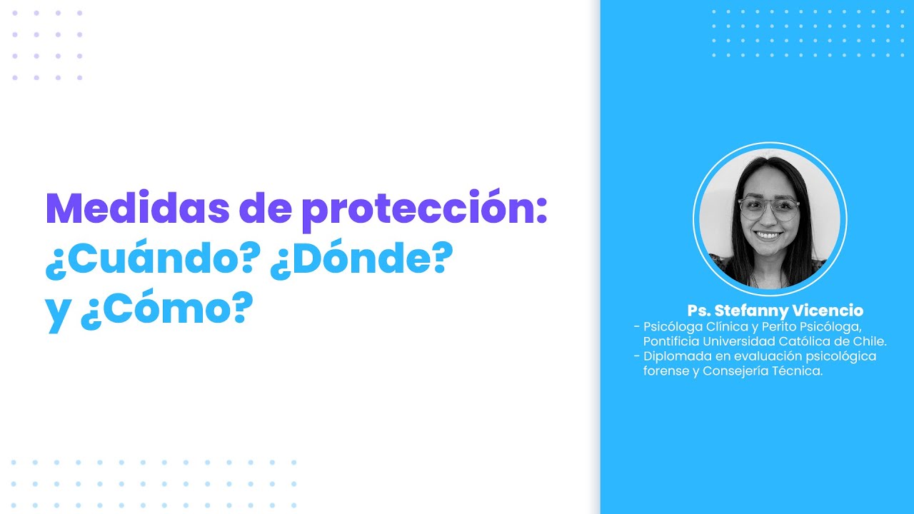 Medidas De Protección ¿cuándo ¿dónde Y ¿cómo Youtube