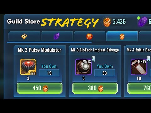 SWGOH: Guild Store Priorities! Top picks for using that juicy Guild ...