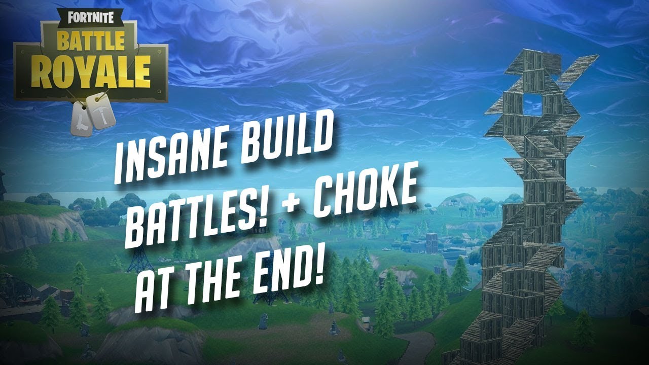 Insane Build Battles + Crazy Snipes! (I CHOKE!) - YouTube