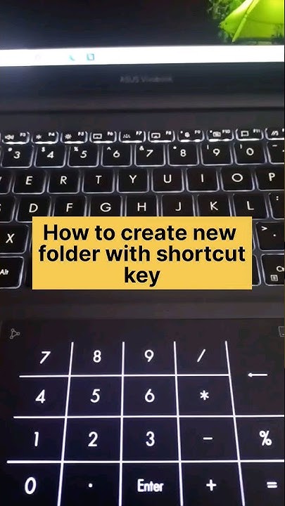 How to create new folder with shortcut key control+shift+N#shorts #youtubeshorts #viral #video ...