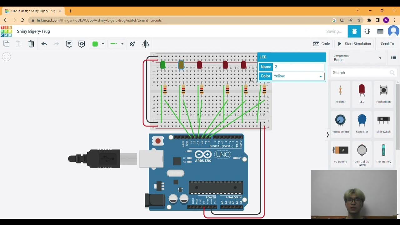 Video 2: Ứng dụng đèn giao thông trên Arduino - YouTube