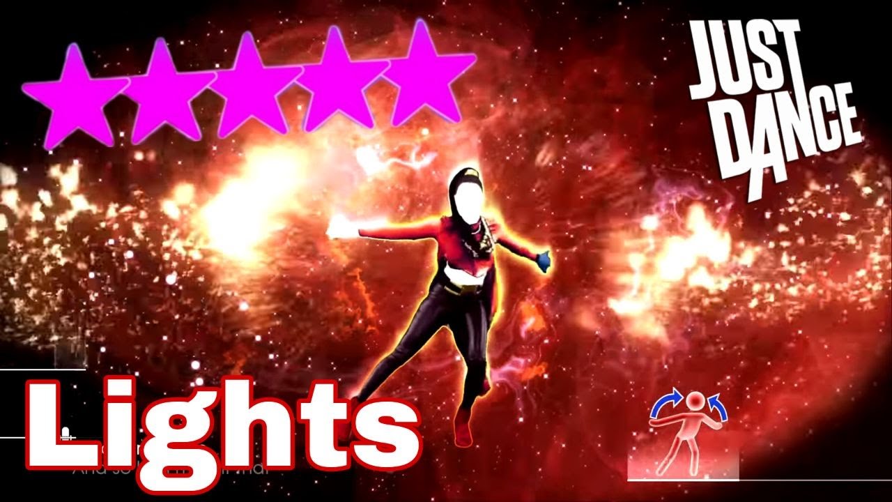 Just Dance 2016| Ellie Goulding - Lights| Megastar - YouTube