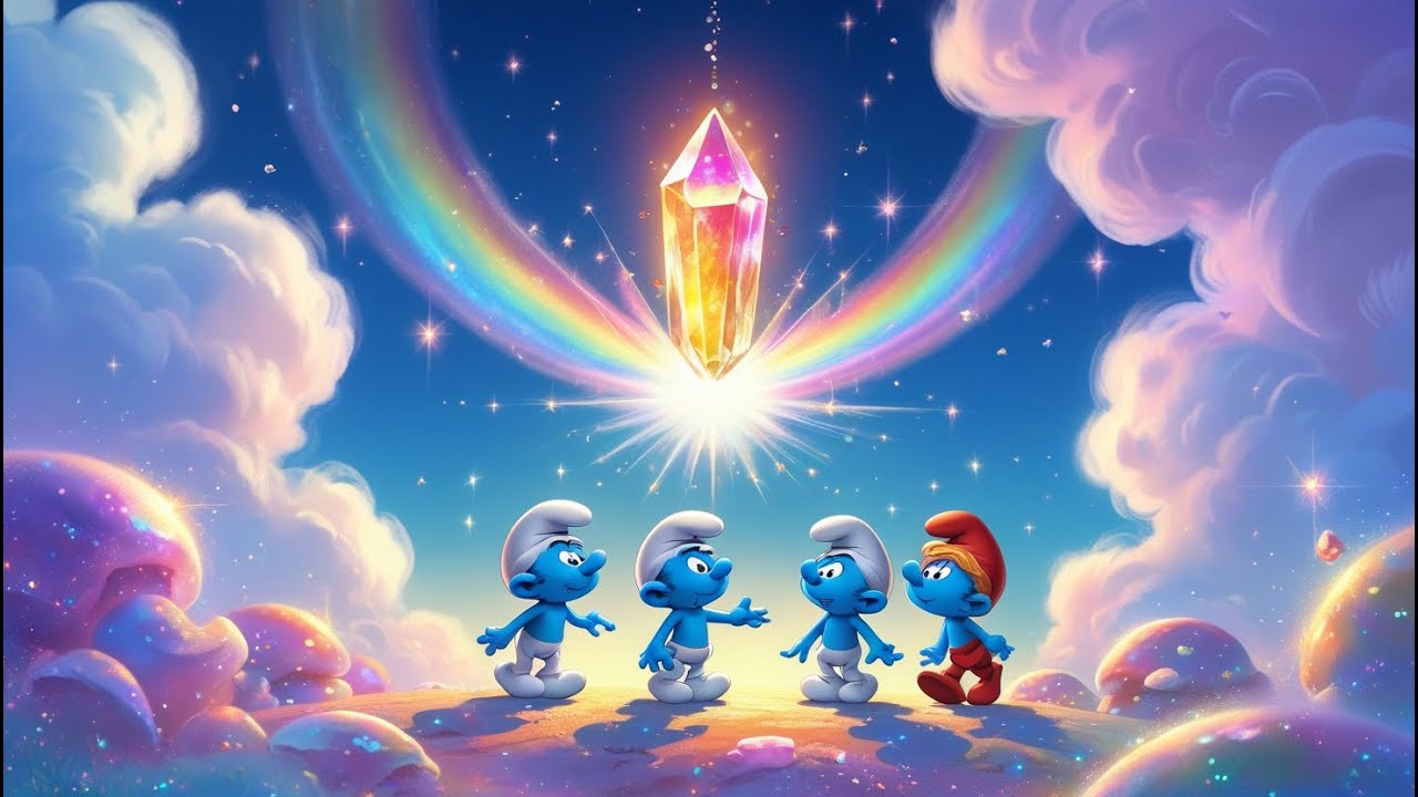 🎉 Rainbow Rescue by the Smurfs! | Storytime for Kids - YouTube
