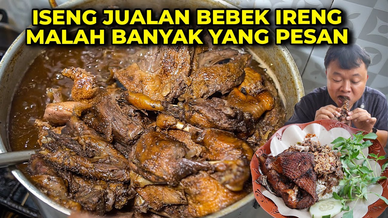 Padahal Cuma Iseng Jualan Bebek Ireng, Malah Dapat Pesanan 250 Porsi ...