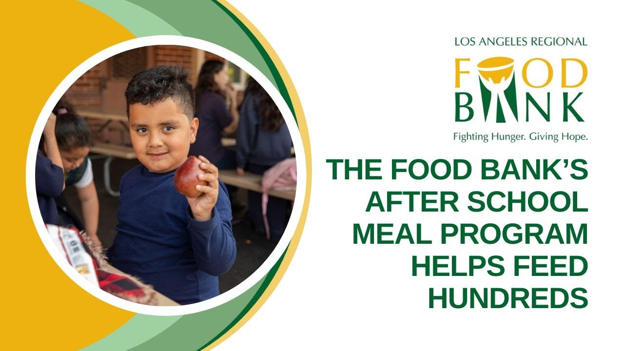 The Food Bank's After School Meal Program Helps Feeds Hundreds - YouTube