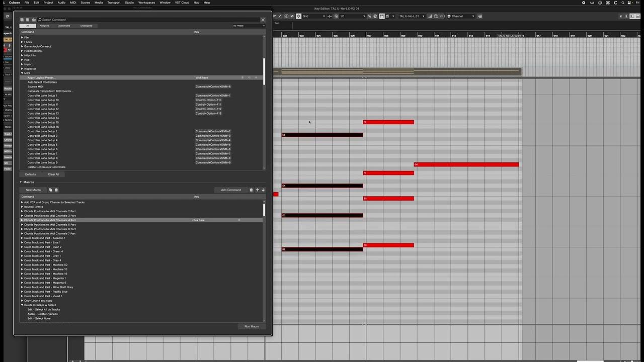 Cubase 13 Bug: Many Macros do not work after application startup until "Setup" open/close - YouTube
