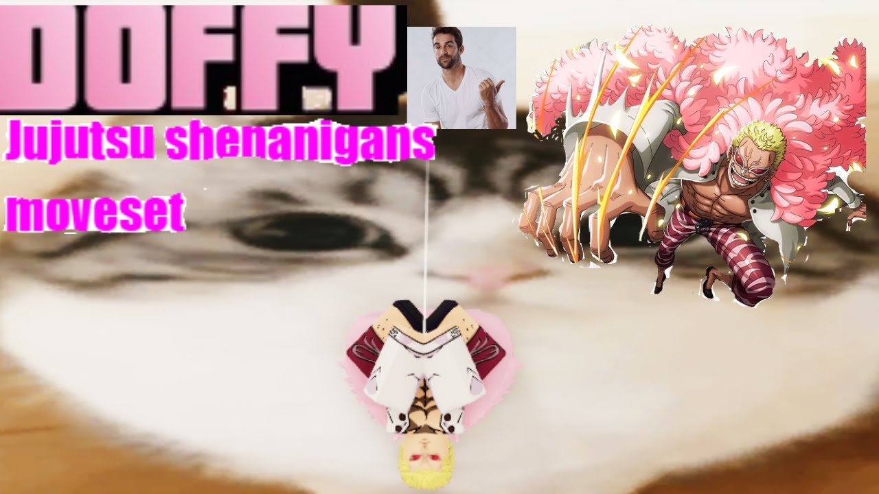 Donquixote Doflamingo moveset | Jujutsu Shenanigans | Roblox - YouTube