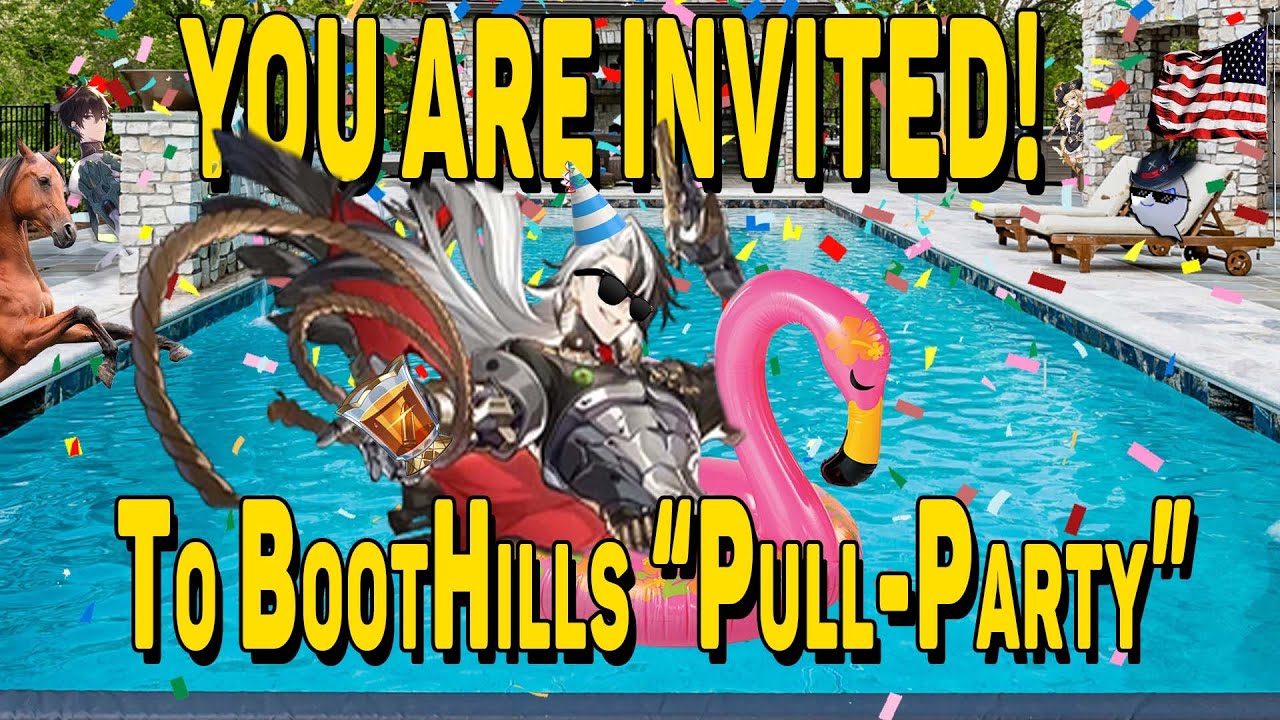 YOU ARE INVITED!! | Creation of Boothill "Pull Party" - YouTube