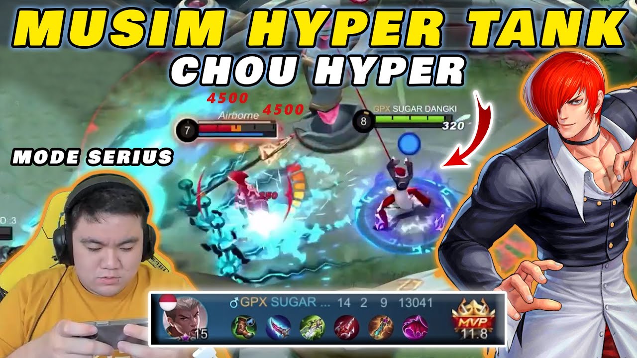 MUSIM TANK HYPER !! CHOU DI JADIIN HYPER, SEKALI GEBUK MATI !! - YouTube