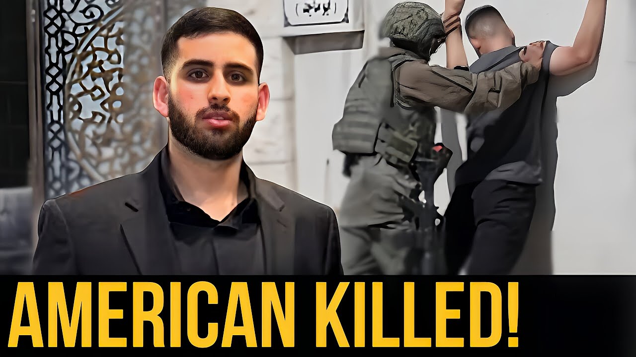 Settlers KILL American In West Bank - YouTube