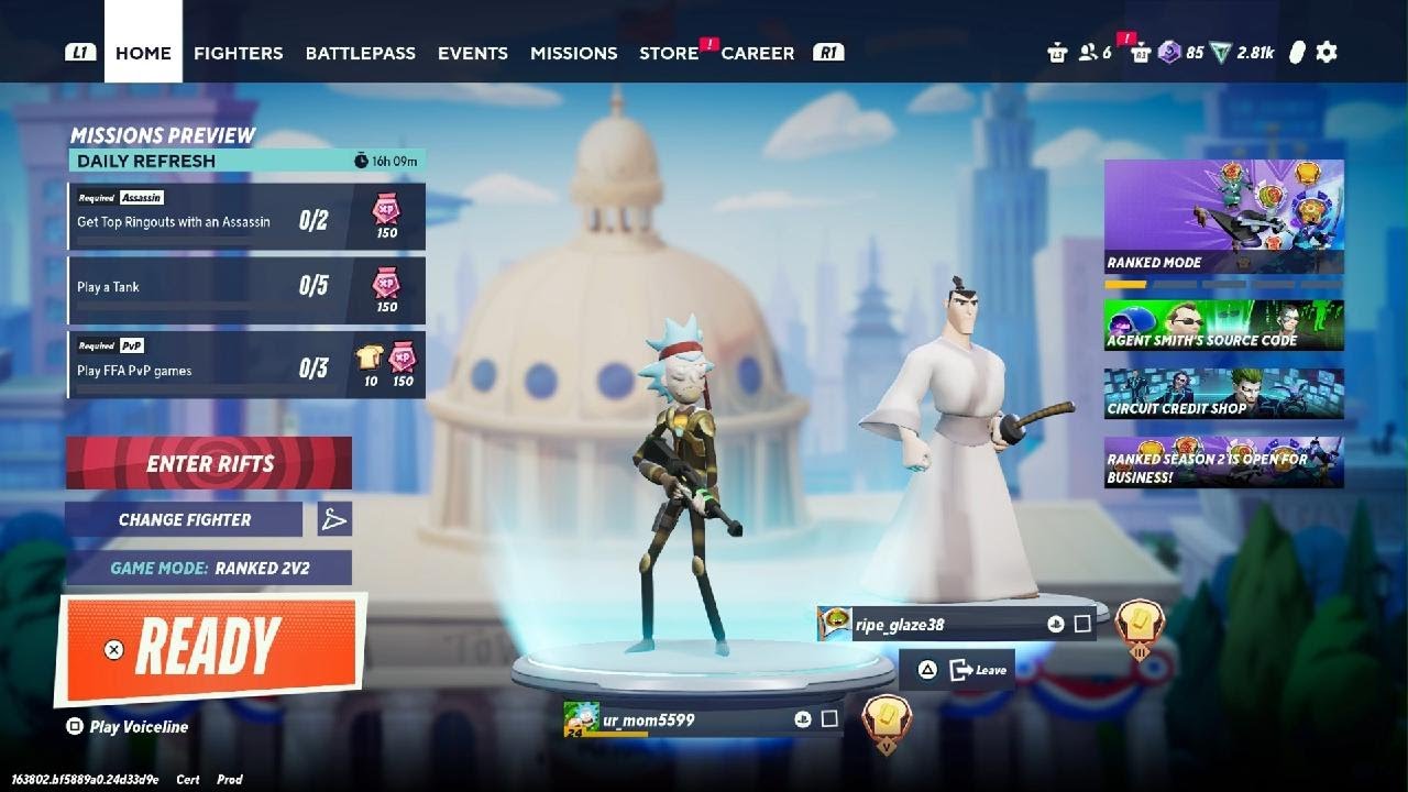 MultiVersus Ranked 2v2 (ft Ripe_glaze38) Part 4 - YouTube