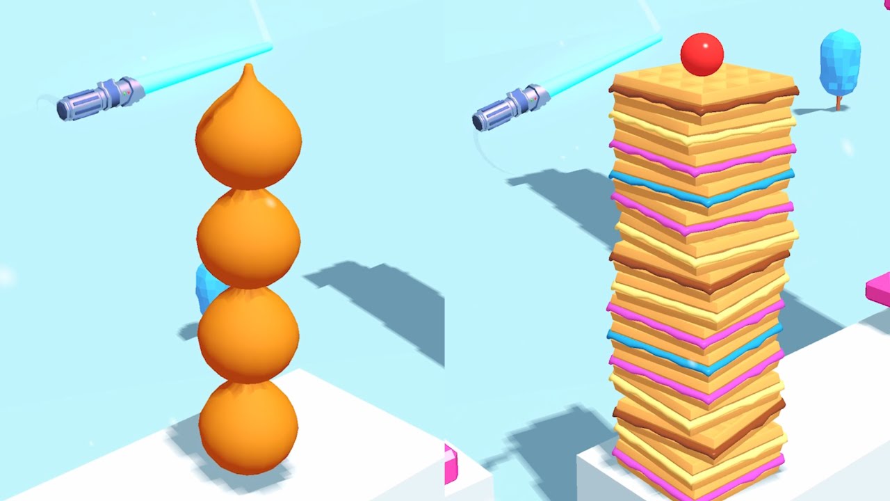 Slice Master! Very Satisfying And Relaxing ASMR Slicing Game - YouTube