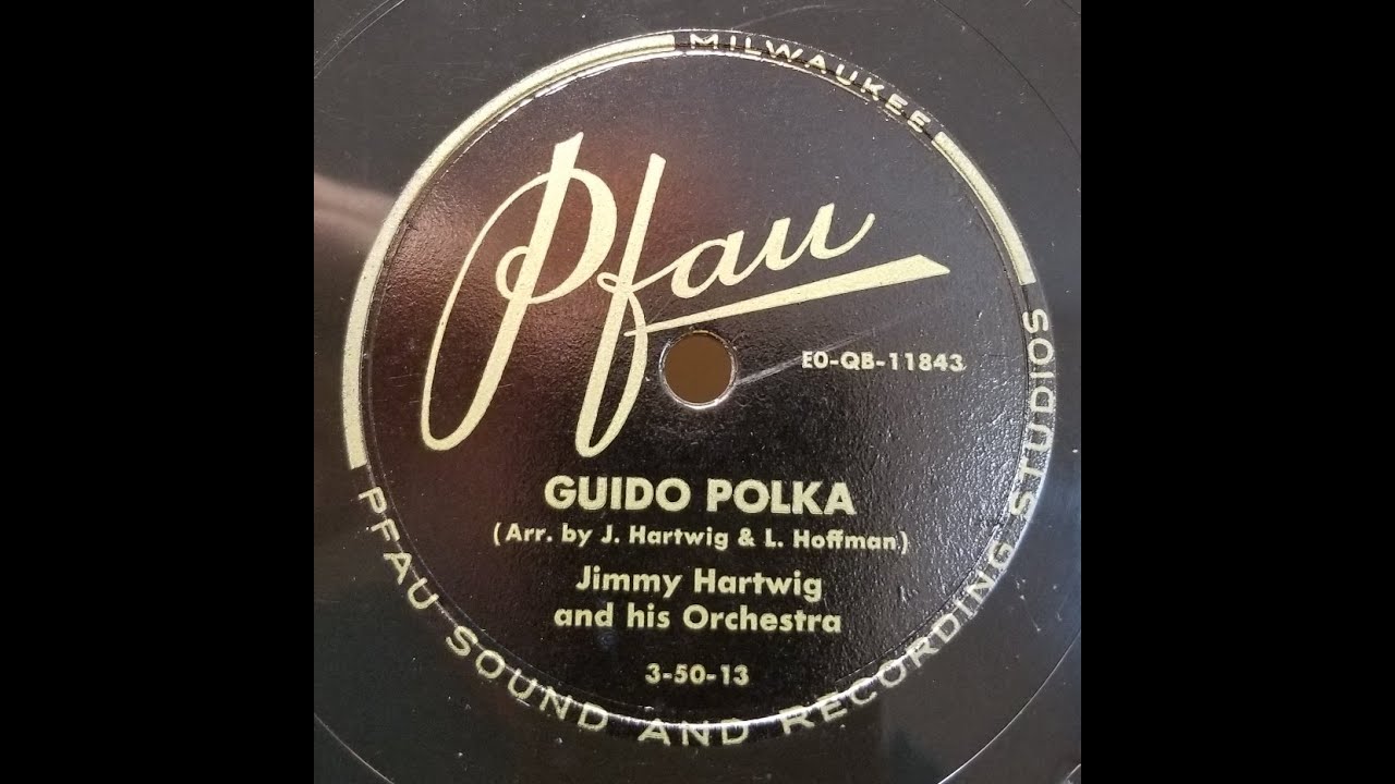 WISCONSIN POLKA: Jimmy Hartwig / Guido Polka / Pfau / 1950 - YouTube