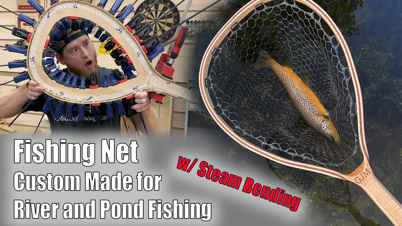 Fishing Net Custom Made for River and Pond Fishing - YouTube