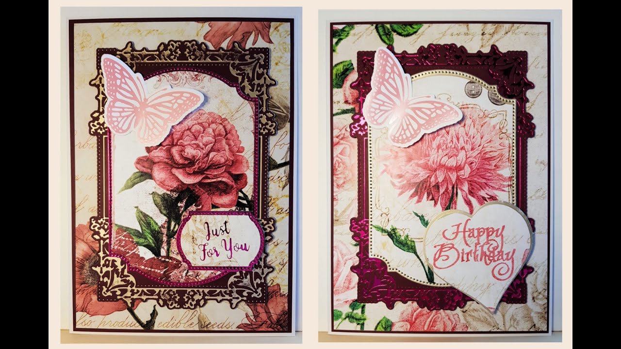 From CD ROM or USB Key to Foiled Card 3 - Debbie Moore Vintage ...