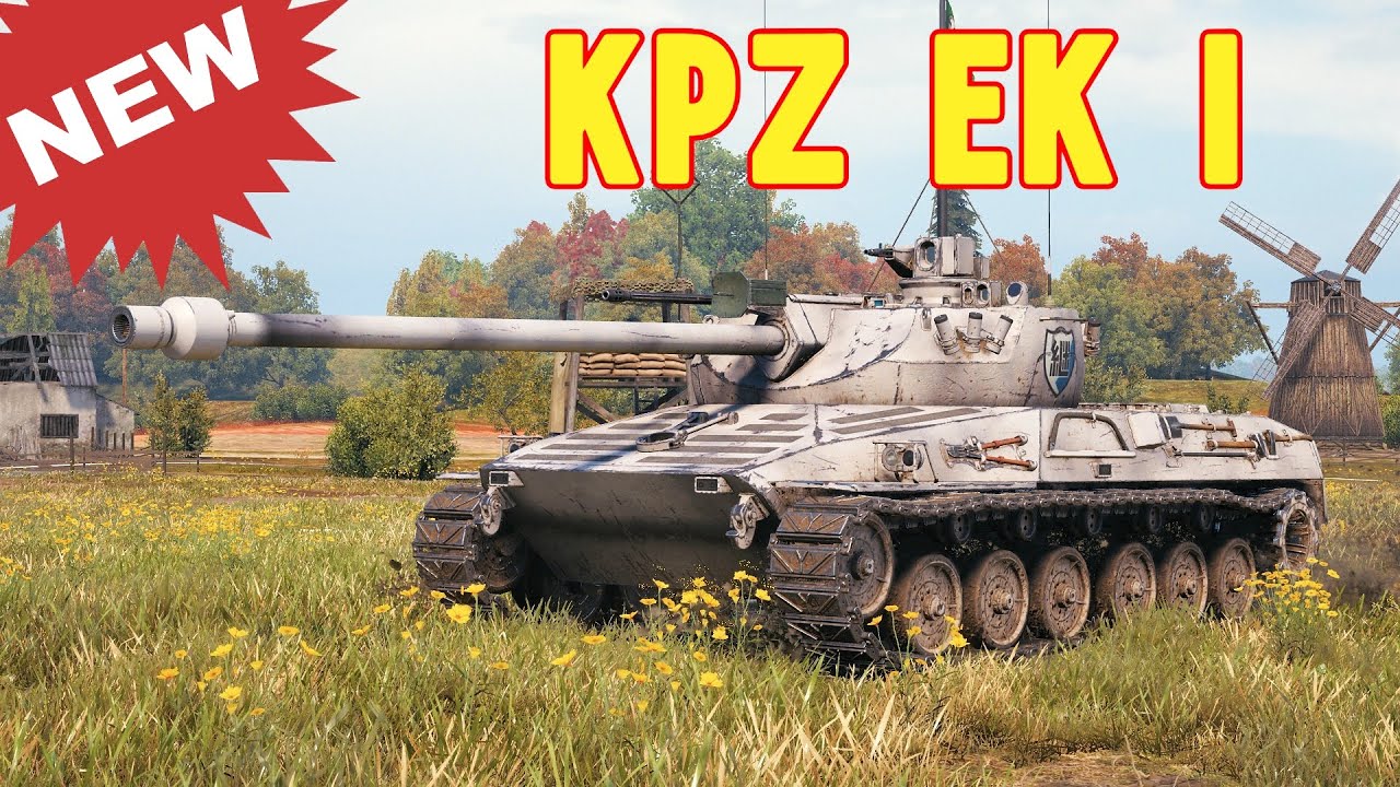 World of Tanks Kpz. Erich Konzept I - 5 Kills 10,5K Damage | NEW TANK ...