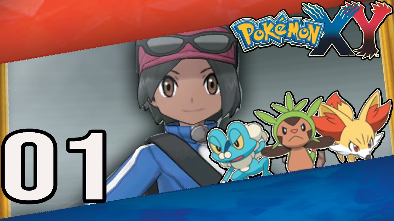 THE KALOS REGION|Pokemon X and Y Gameplay Walkthrough Playthough-PART 1 ...